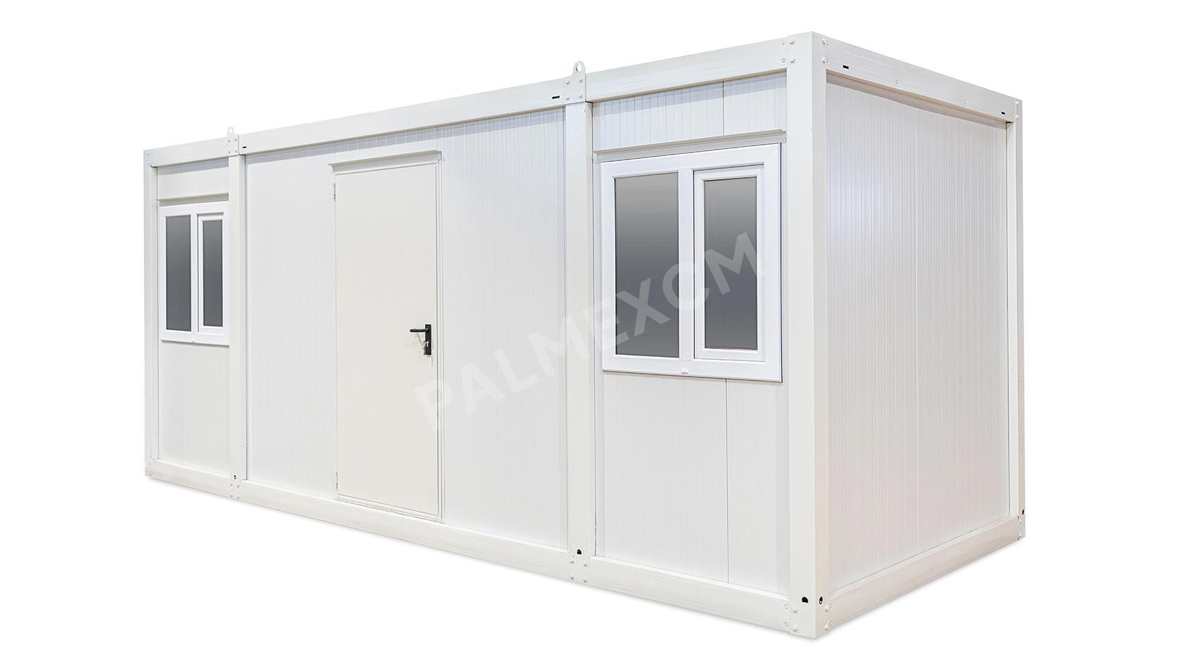 Bürocontainer 6m HI-FLEX 1 Tür 2 Fenster | PalmexCM